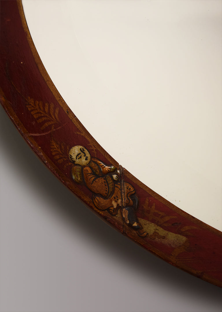 Red Lacquer Mirror