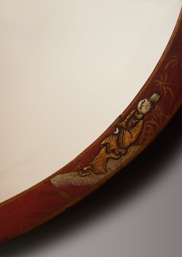 Red Lacquer Mirror