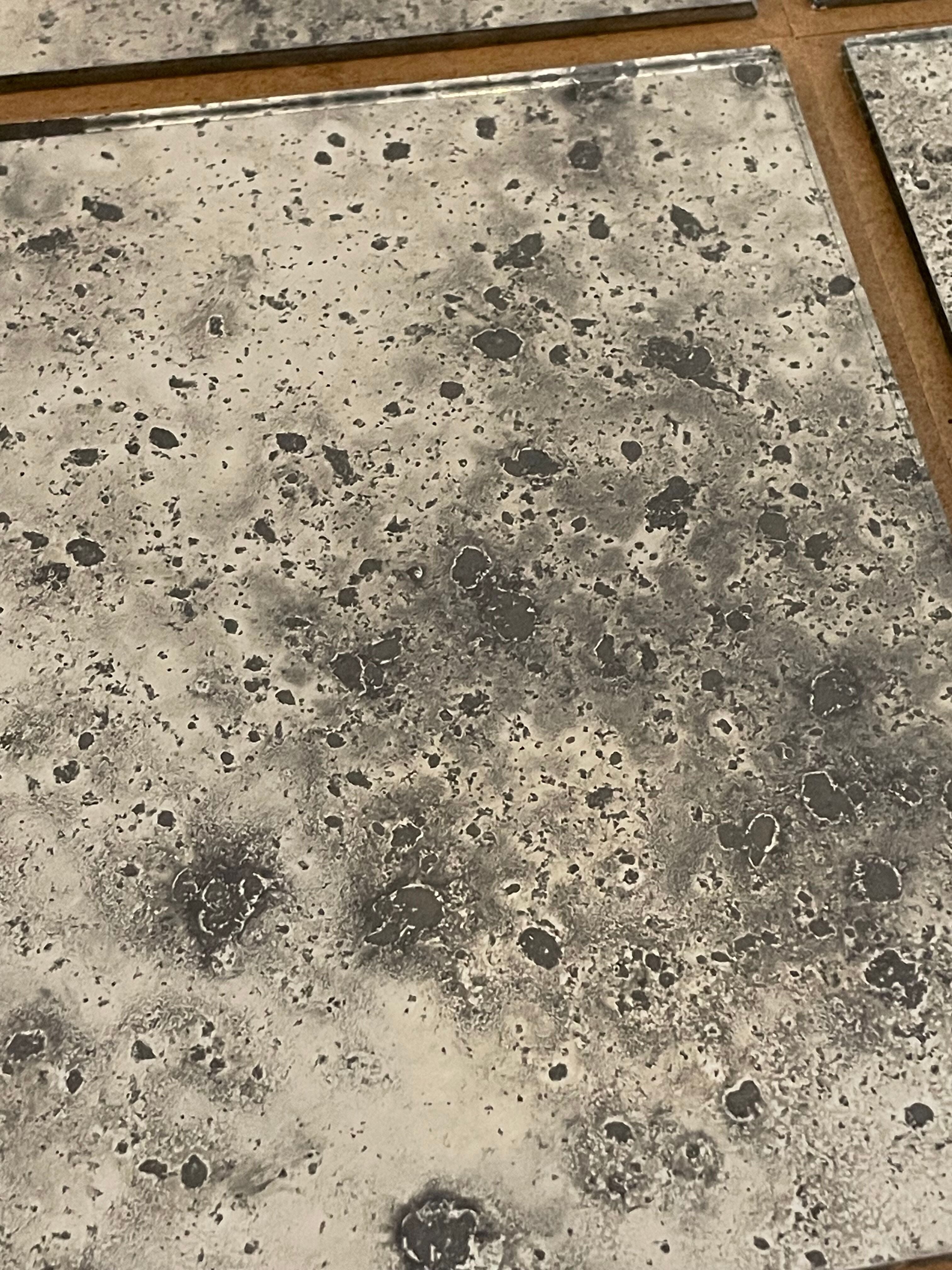 Really Rough Antiqued Mirror Finish | Rough Old Glass