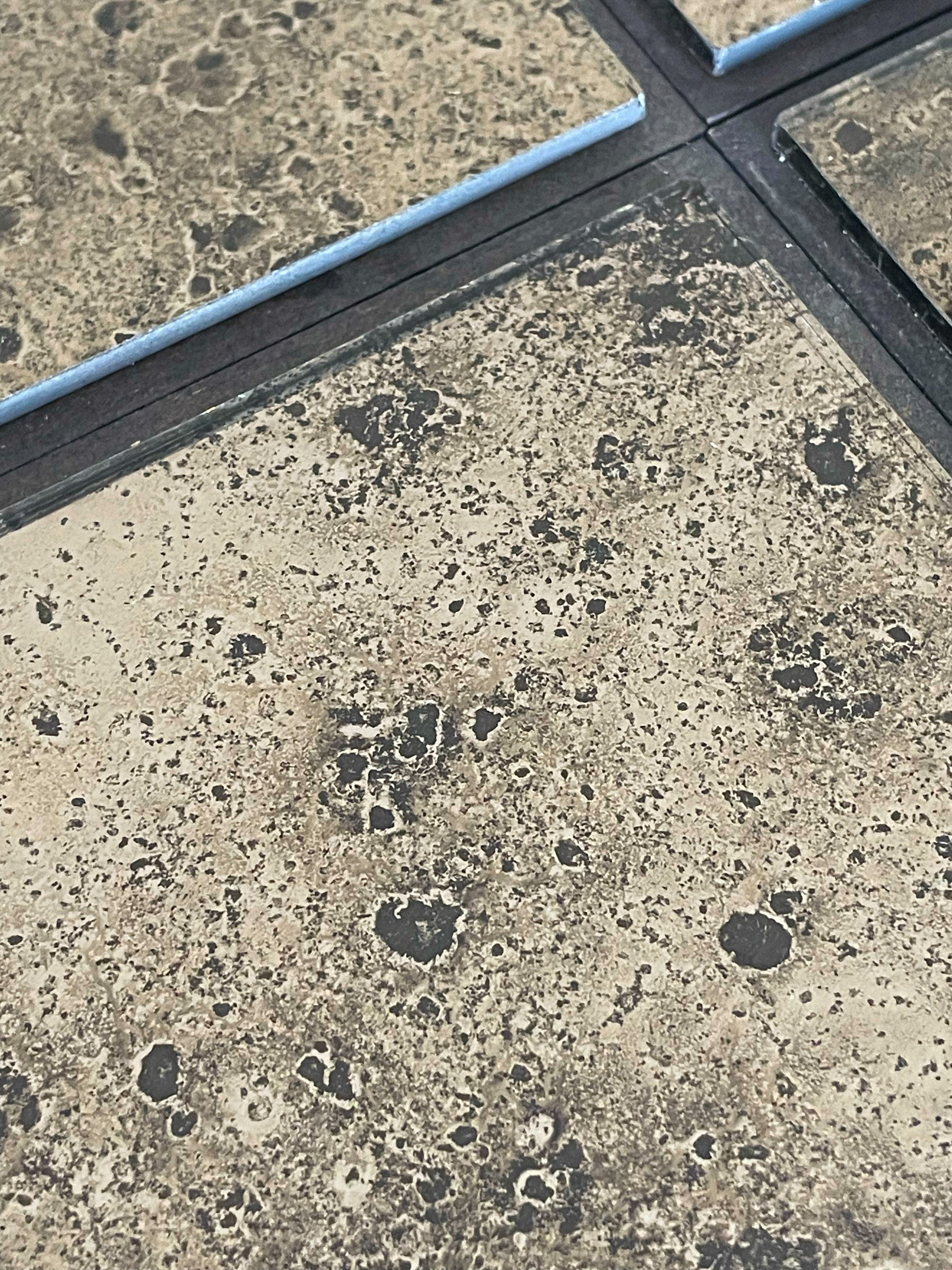 Flat Tinted Antiqued Mirror Finishes | Rough Old Glass