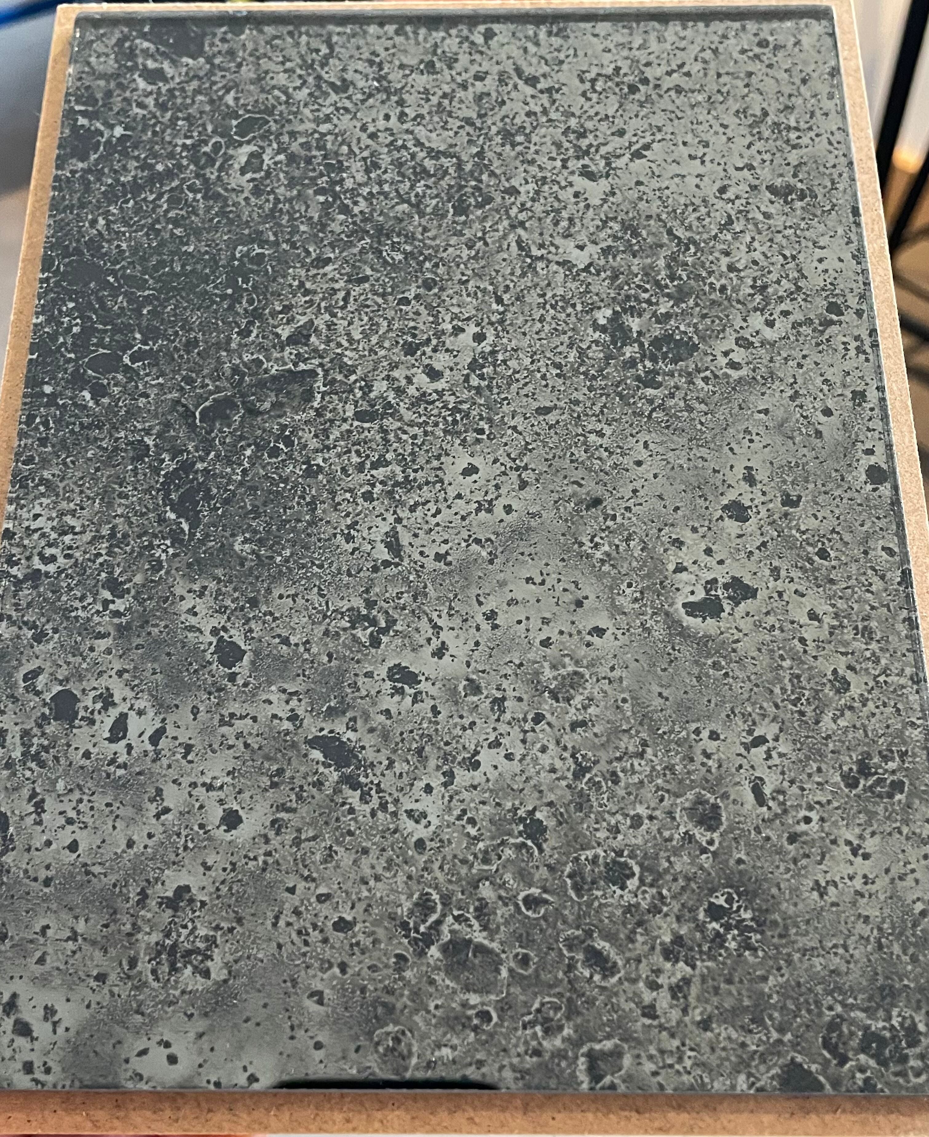 Really Rough Antiqued Mirror Finish | Grey Tinted Glass | Rough Old Glass