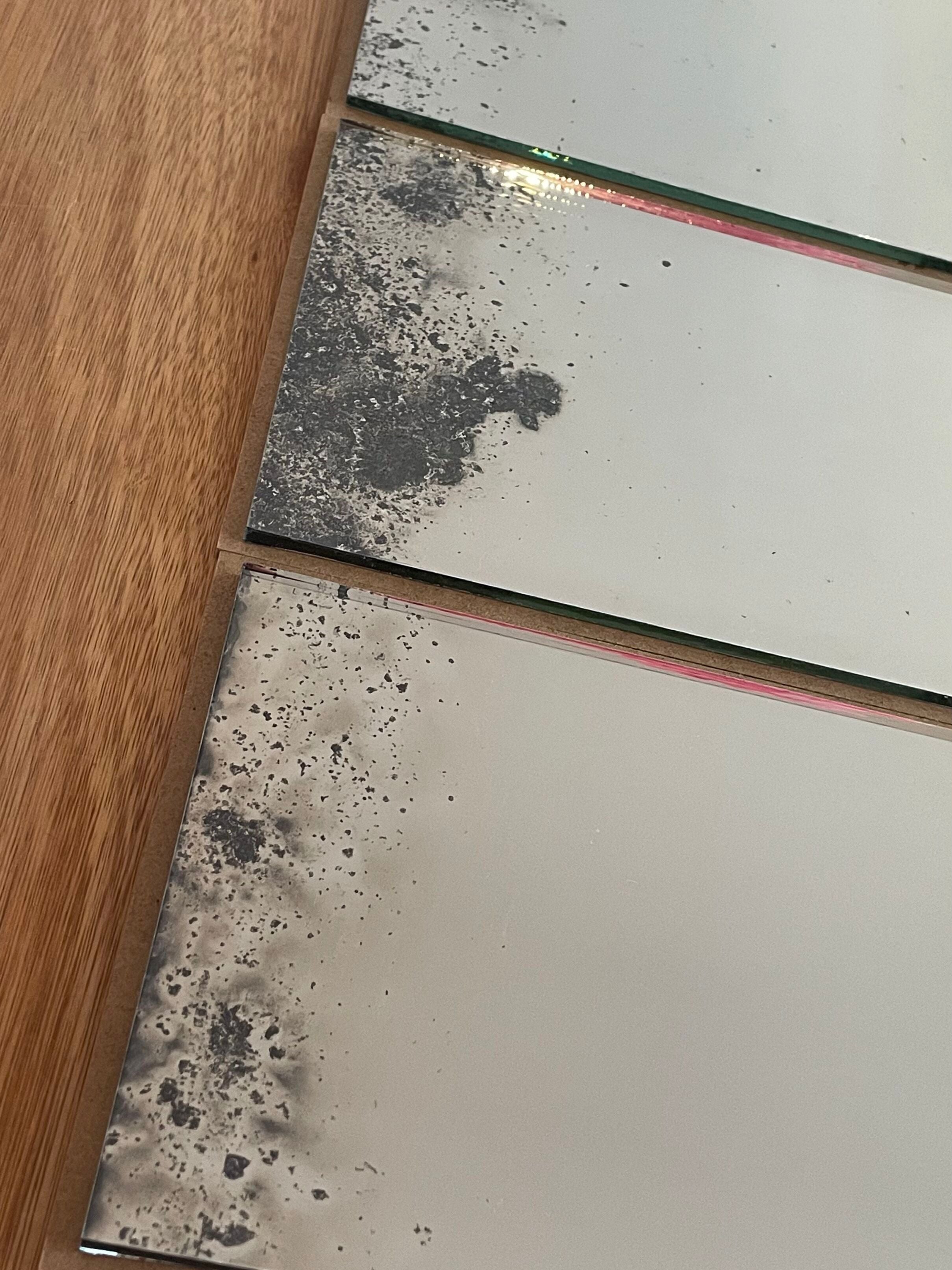 Rough Edges Antiqued Mirror Finish | Rough Old Glass