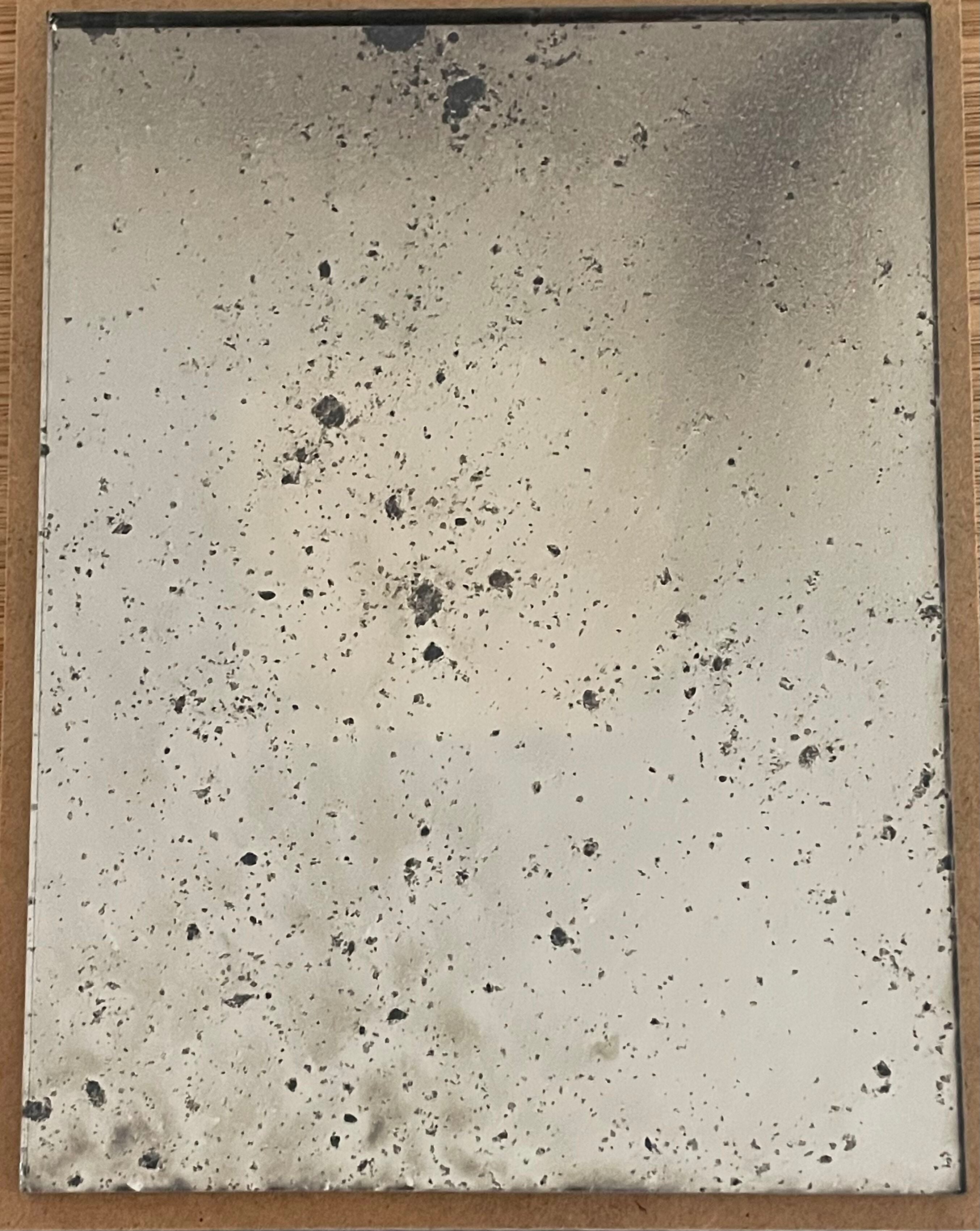 Antiqued Mirror Glass Finish Samples | Rough Old Glass