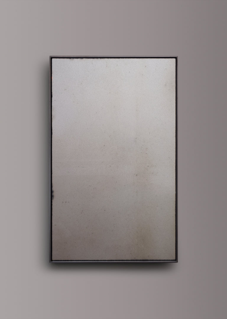 Oxidised Antiqued Mirror Sample | Rough Old Glass