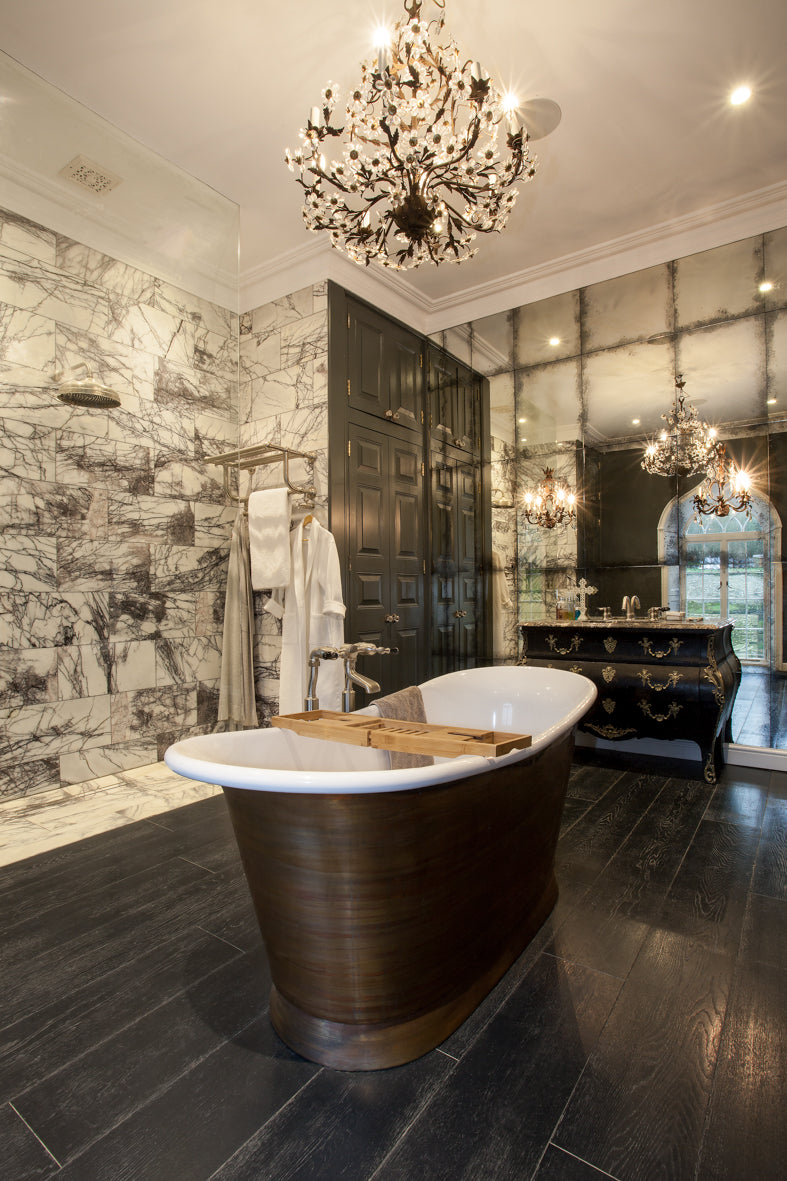 Antiqued Mirror Finish Samples | Rough Old Glass