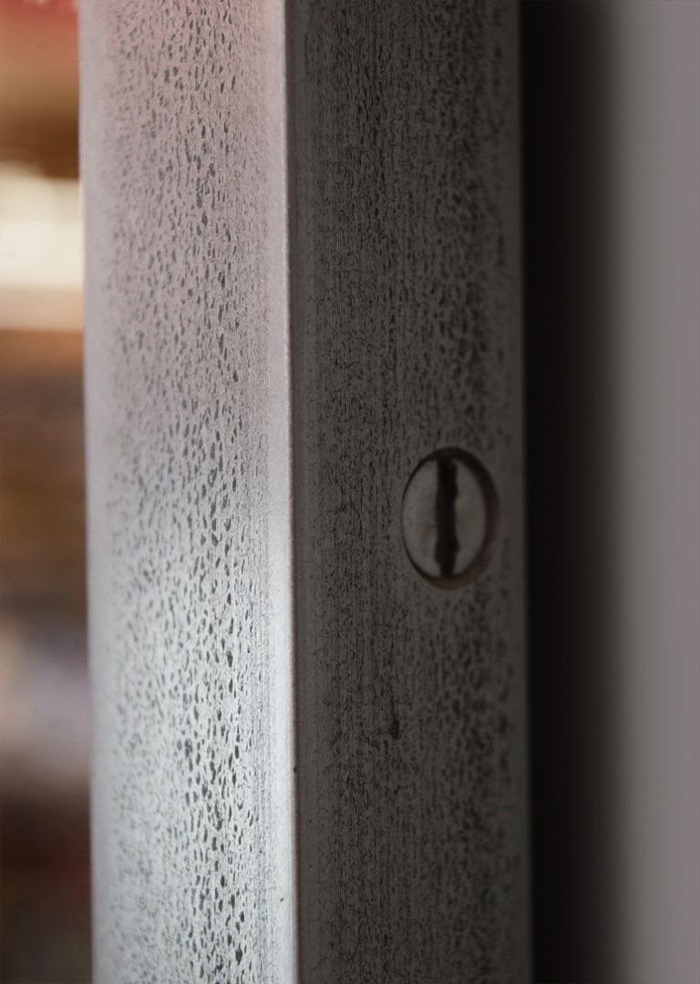 25mm Steel Angle Frame Moulding | Rough Old Glass