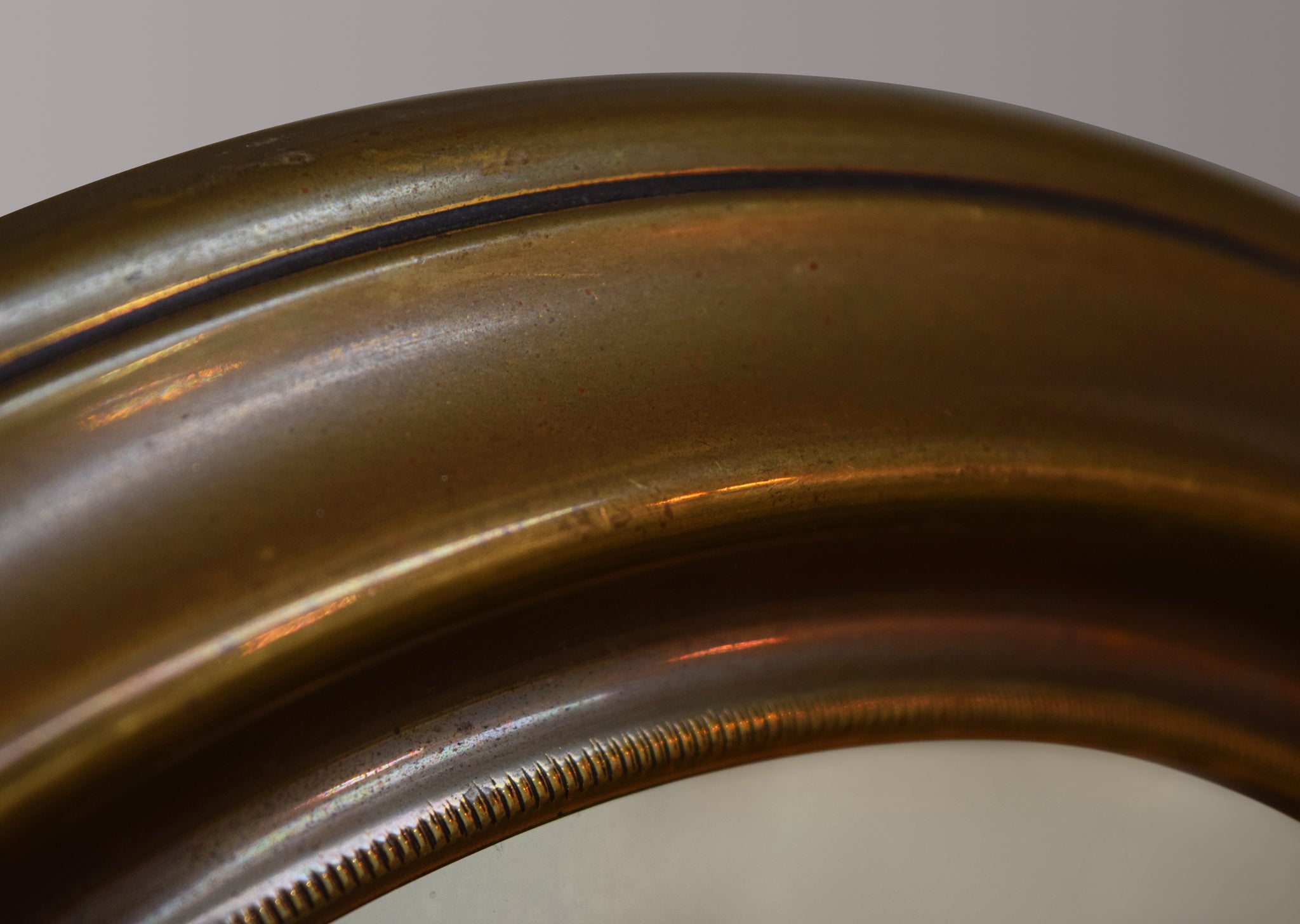 Brass Gypsy Mirror | Rough Old Glass