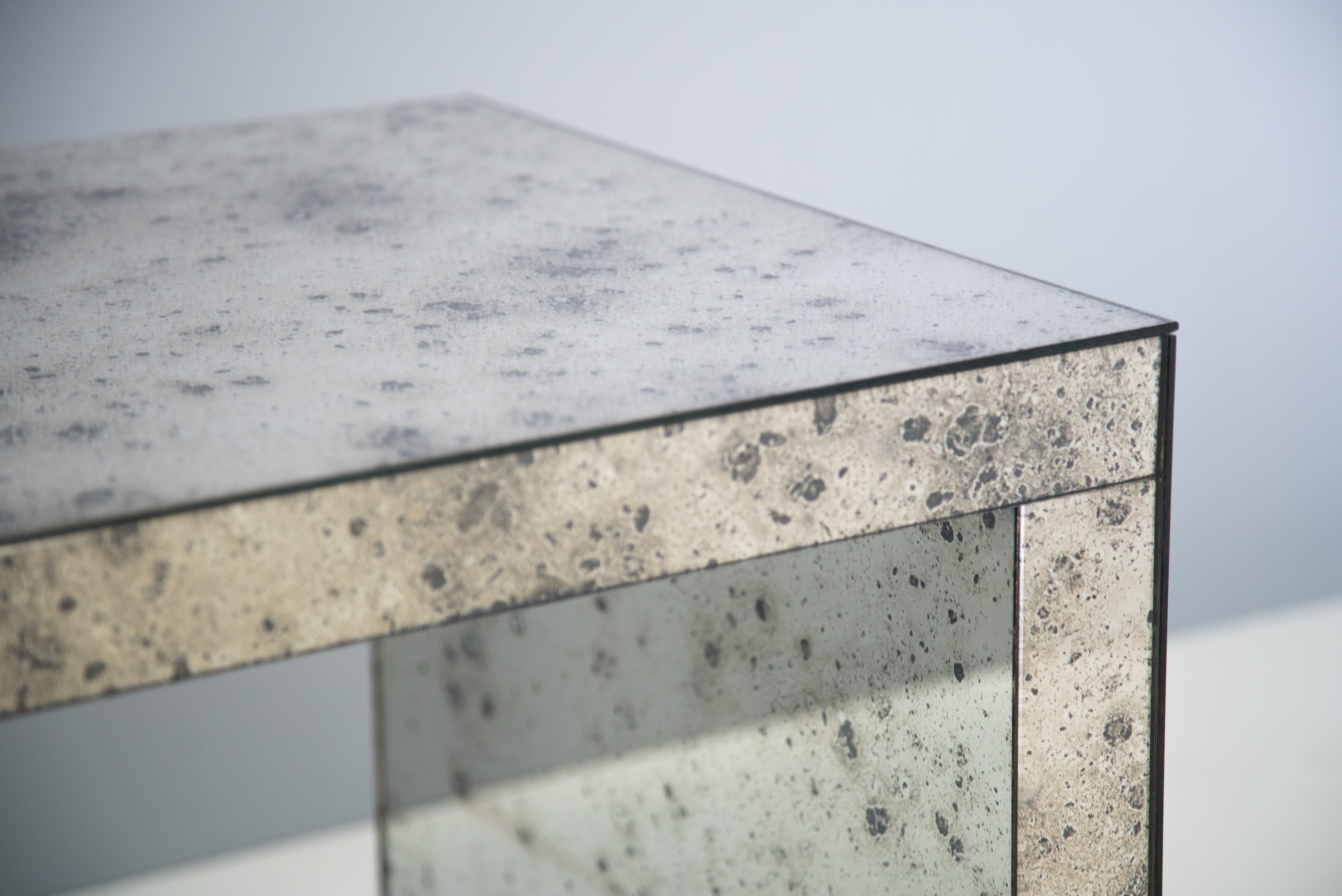 Really Rough Open Side Table