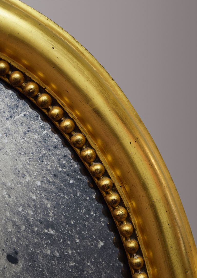 The Source for Antique Mirrors | Large Gothic Giltwood Mirror | Rough ...