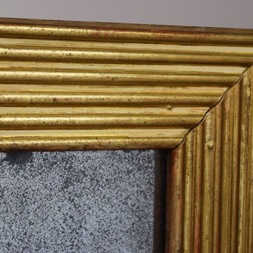 The Source for Antique Mirrors | French Gilt Reeded Mirror | Rough Old ...