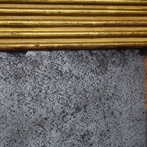 The Source for Antique Mirrors | French Gilt Reeded Mirror | Rough Old ...