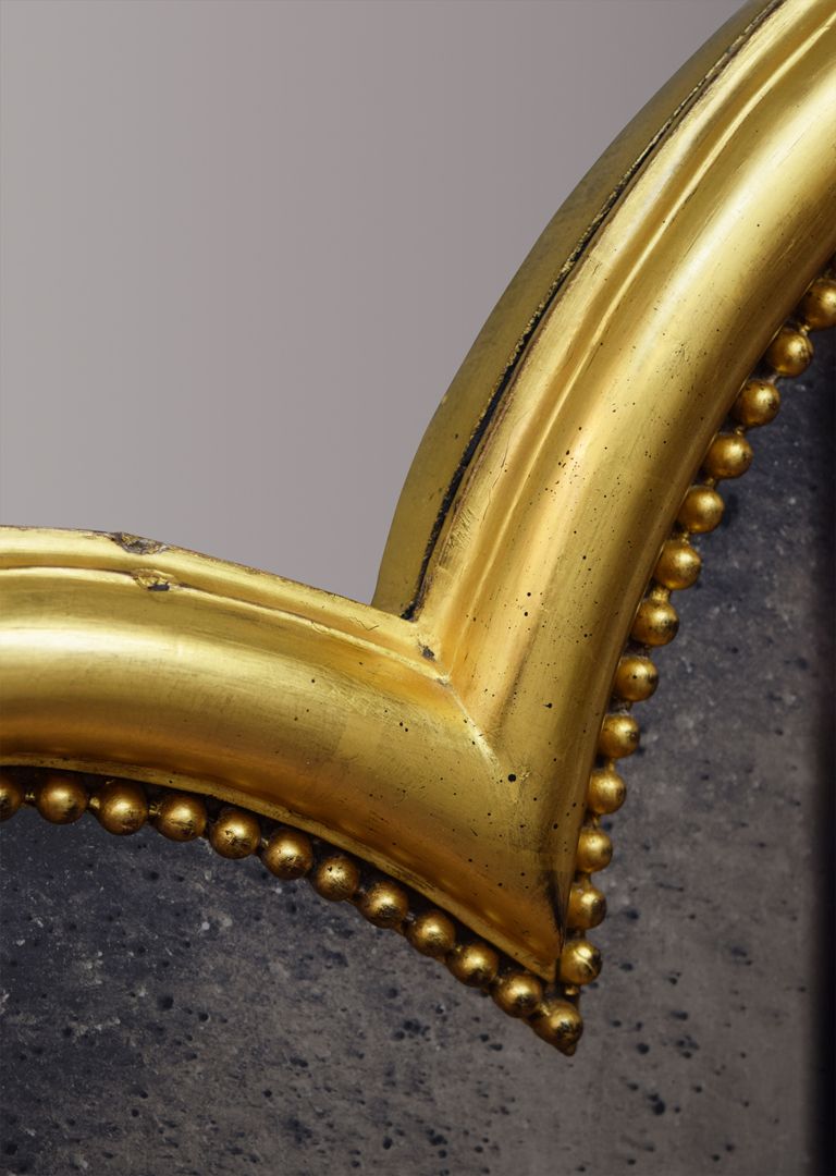 The Source for Antique Mirrors | Large Gothic Giltwood Mirror | Rough ...